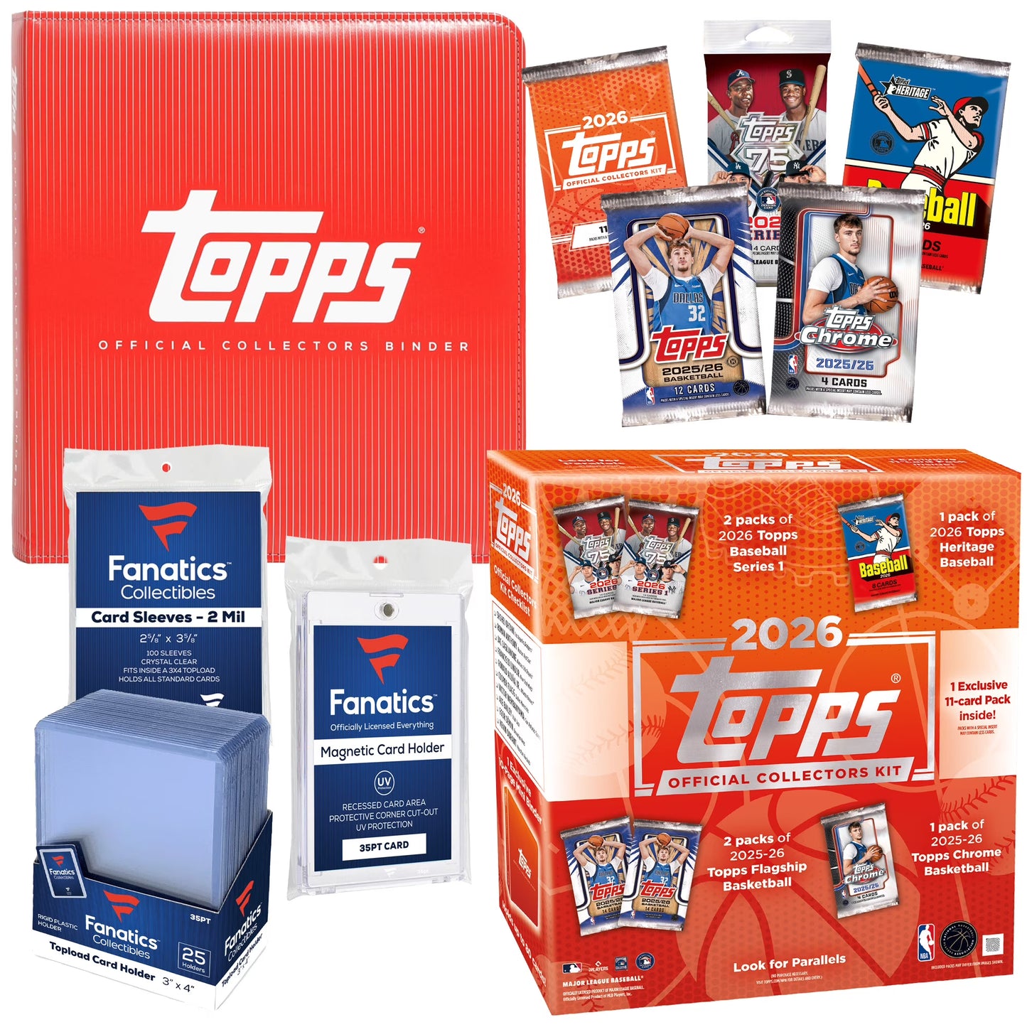 2026 Topps Collector Kit - Baseball / Basketball / Cases – EH Cards ...